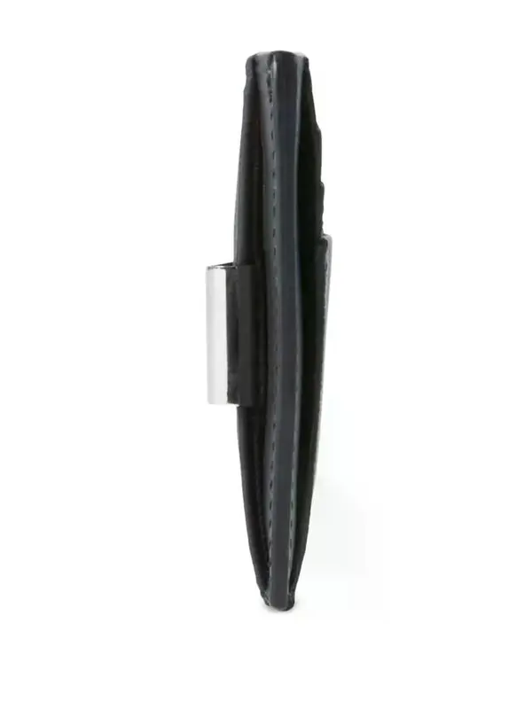 Burberry Check-pattern Clip Card Holder