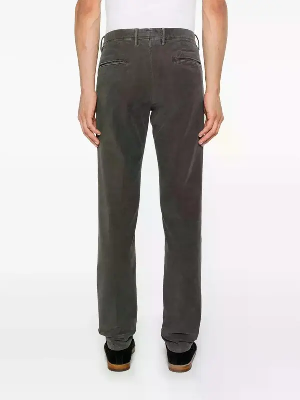 Incotex Slim-cut Chino Trousers - Grey