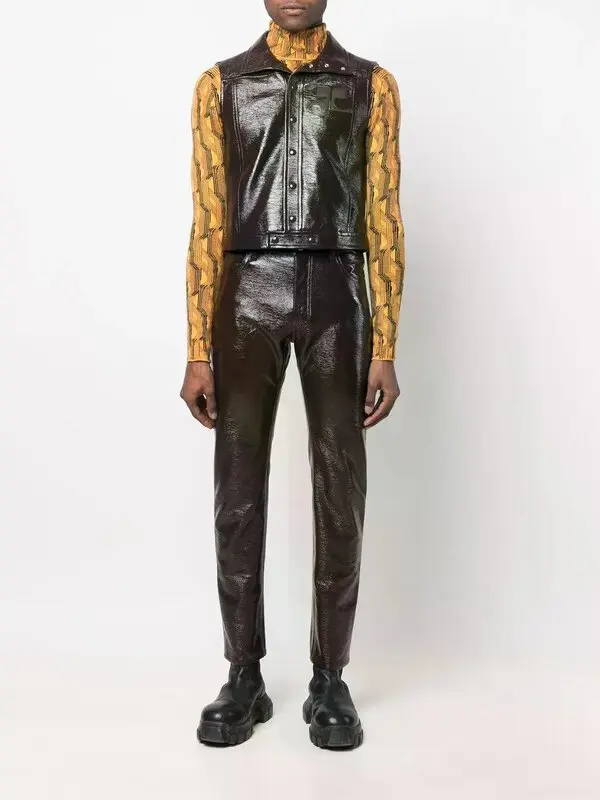 COURREGES Vinyl Trousers