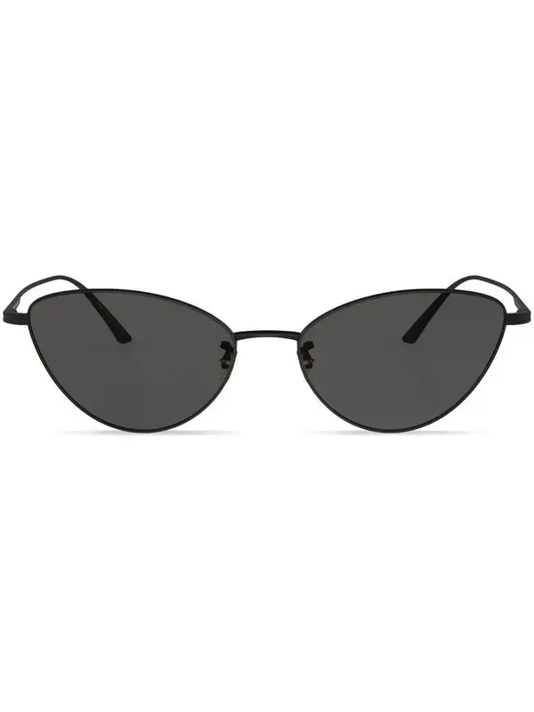 Oliver Spencer 1998c Cat-eye Frame Sunglasses - Black