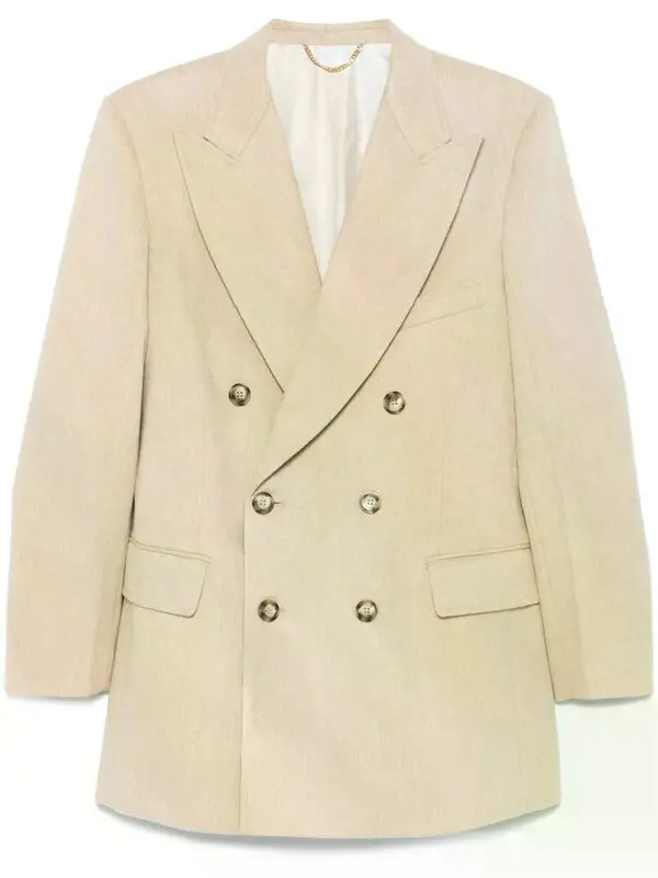 Victoria Beckham Peak-lapel Double-breasted Blazer