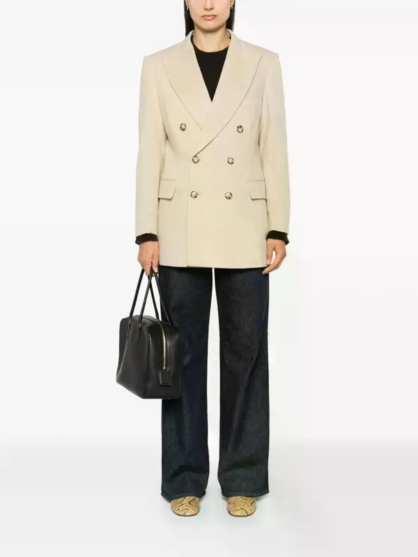 Victoria Beckham Peak-lapel Double-breasted Blazer