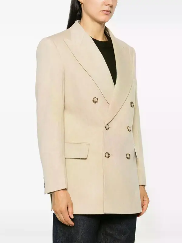 Victoria Beckham Peak-lapel Double-breasted Blazer