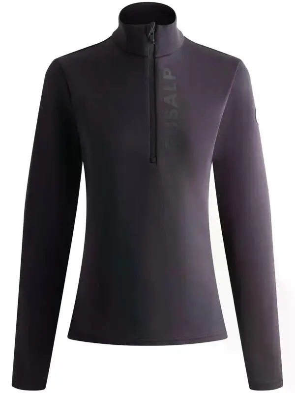 Fusalp Orion Half Zip Long Sleeve Top - Black