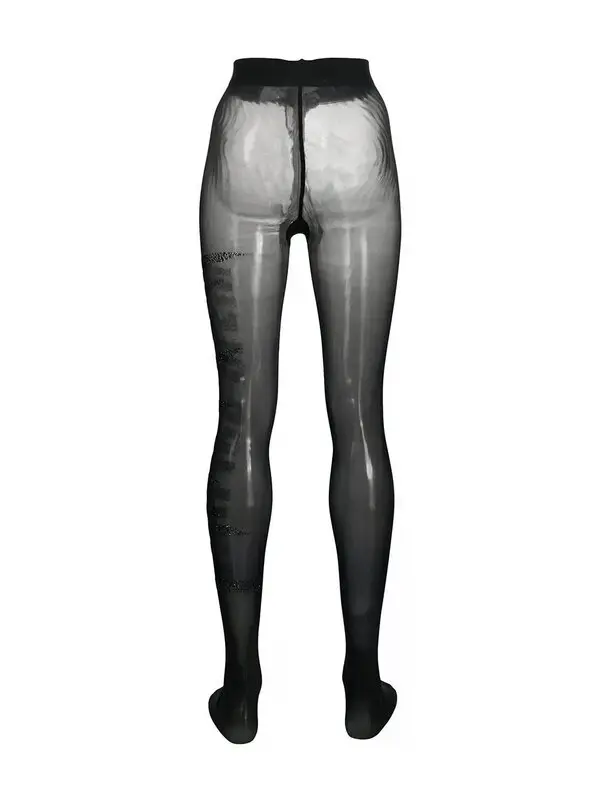 Philipp Plein Gem-embellished Tights