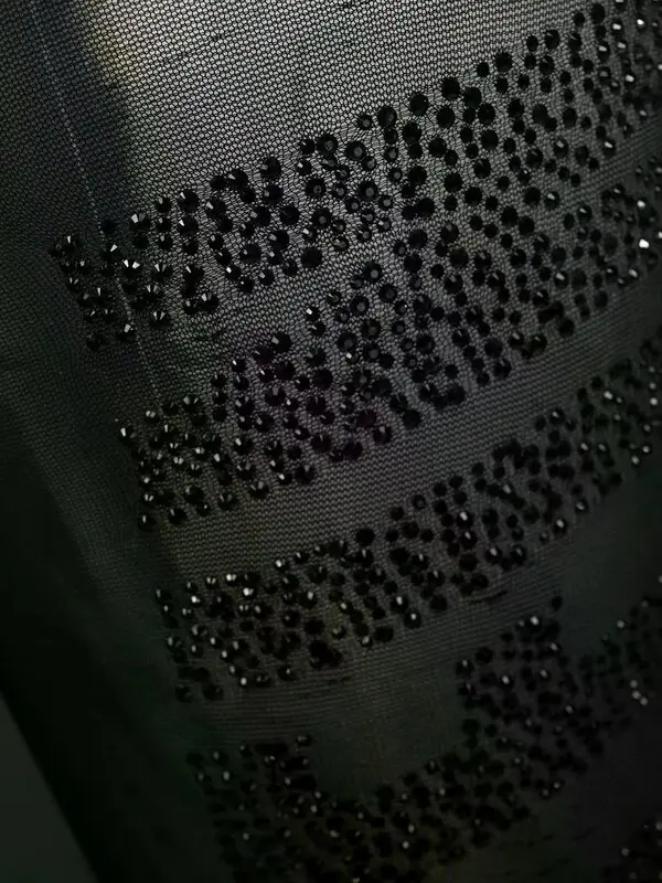 Philipp Plein Gem-embellished Tights