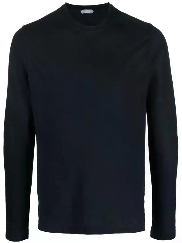 ZANONE Long-sleeved Cotton Sweatshirt