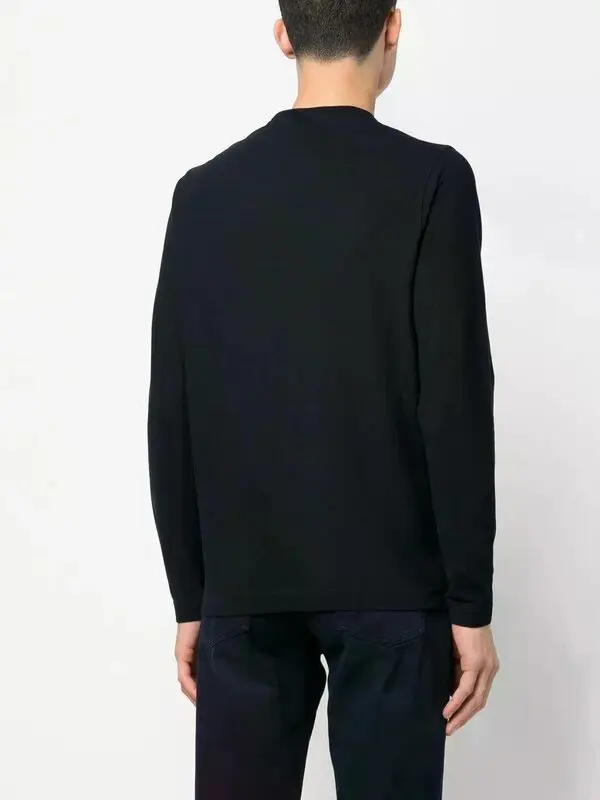 ZANONE Long-sleeved Cotton Sweatshirt