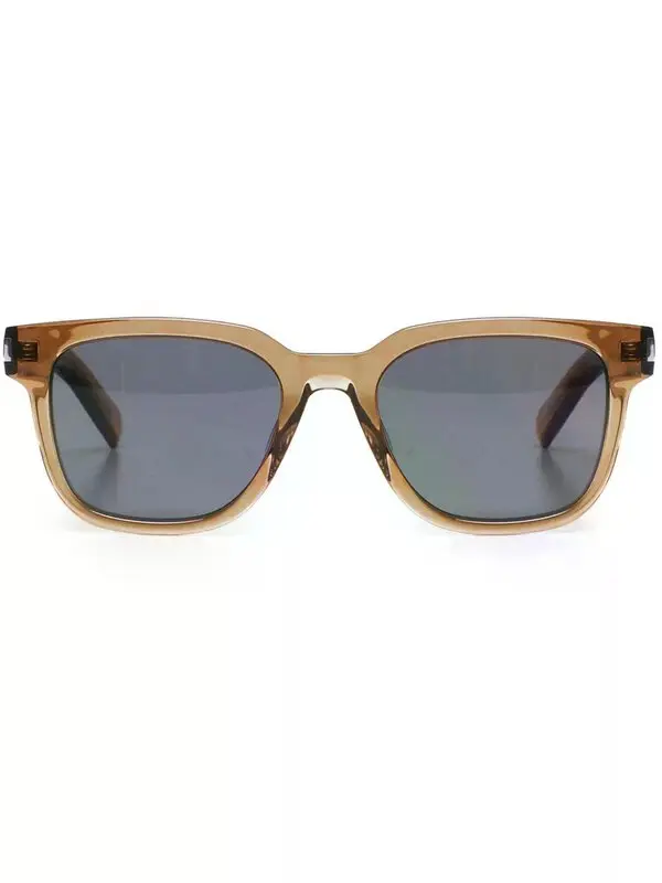 Saint Laurent Square-frame Sunglasses - Brown