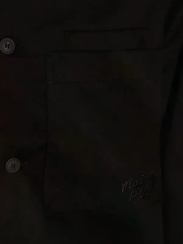 Maison Kitsuné Logo-print Shirt Jacket