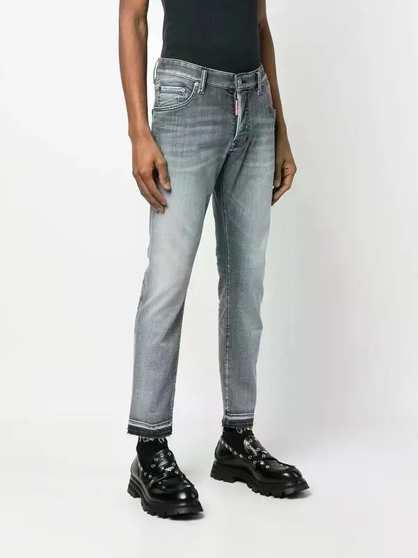 Dsquared2 Slim-fit Cropped Jeans