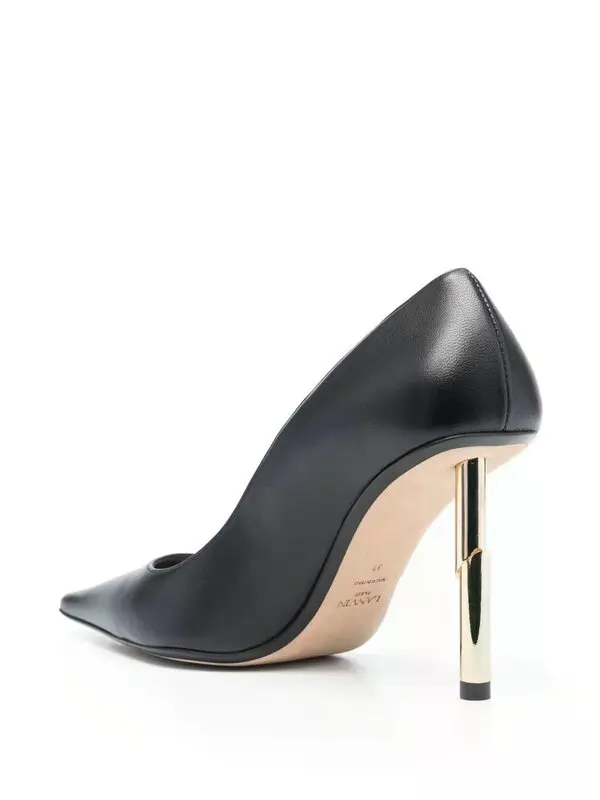 LANVIN Metallic-heel Pointed-toe Pumps
