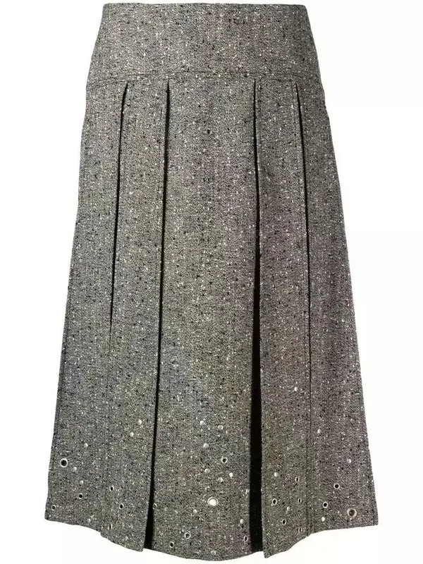 DURAZZI MILANO Pleated Mid-length Skirt
