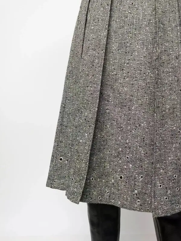 DURAZZI MILANO Pleated Mid-length Skirt