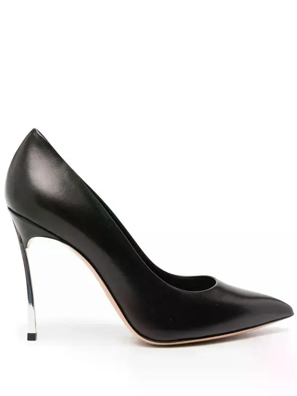 Casadei Blade 110mm Leather Pumps
