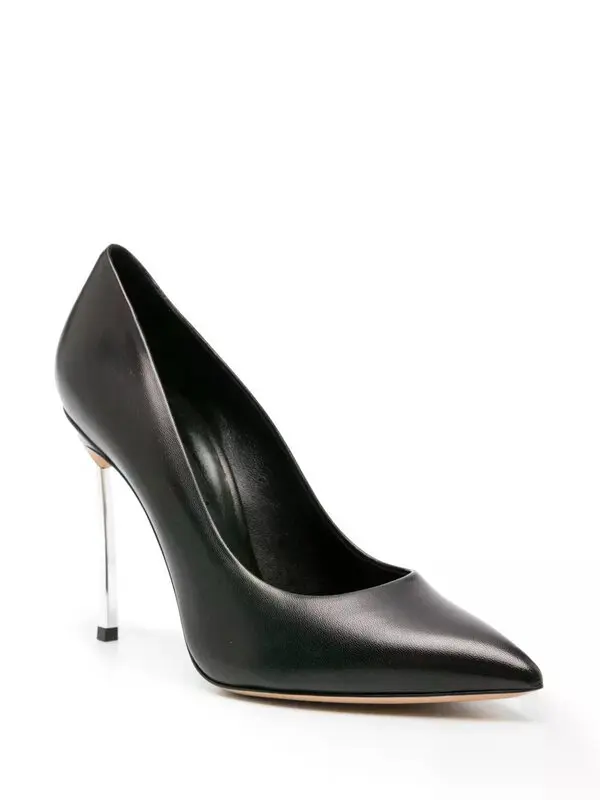 Casadei Blade 110mm Leather Pumps