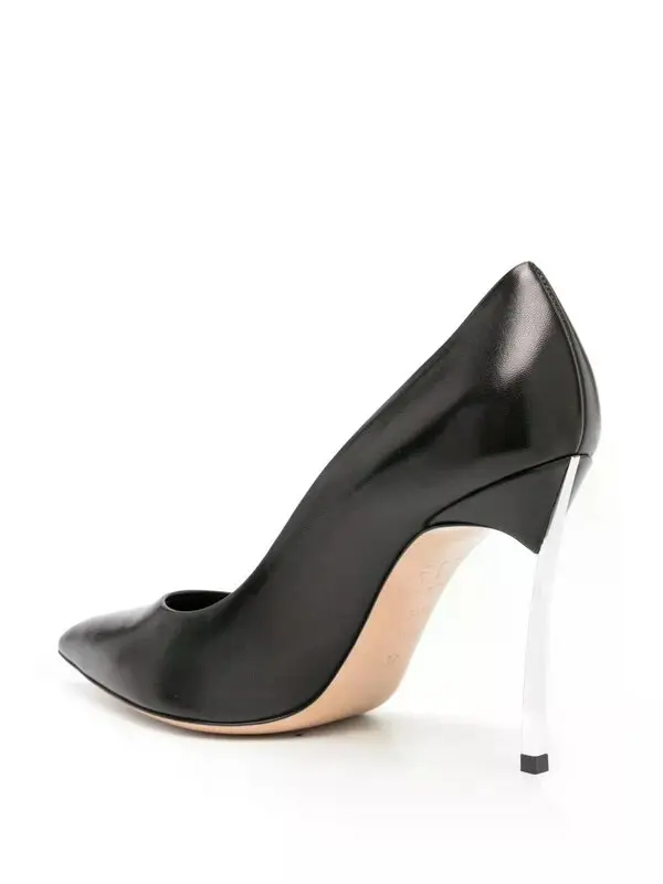 Casadei Blade 110mm Leather Pumps
