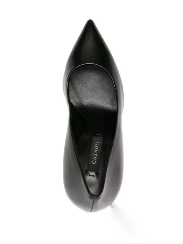 Casadei Blade 110mm Leather Pumps