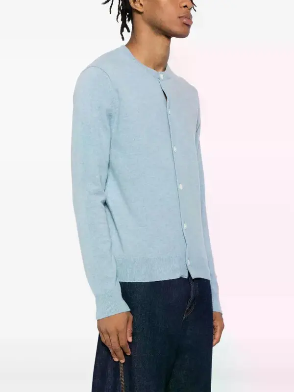 Play Comme Des Garcon Wool Cardigan
