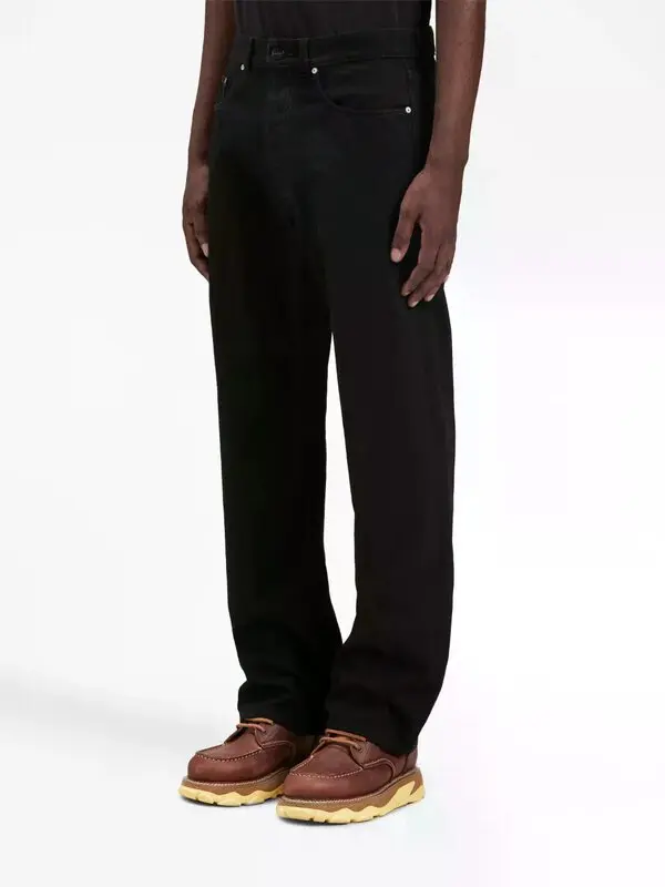 Palm Angels Logo-embroidered Denim Jeans