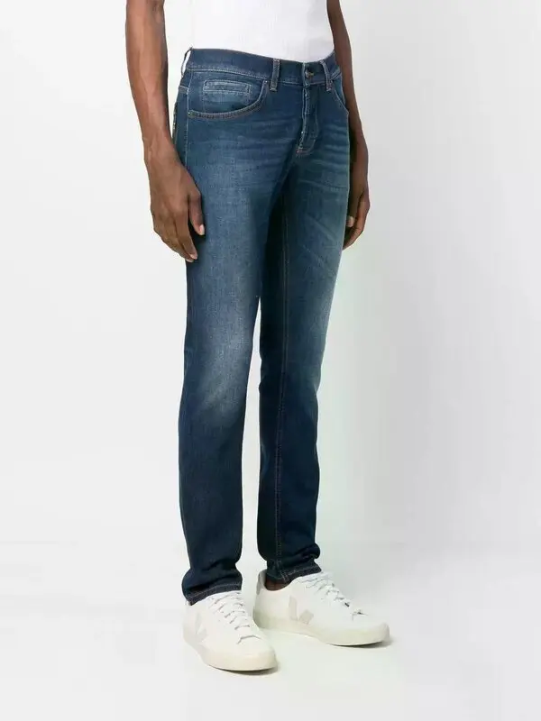 DONDUP Mid-rise Straight-leg Jeans