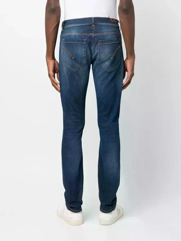 DONDUP Mid-rise Straight-leg Jeans