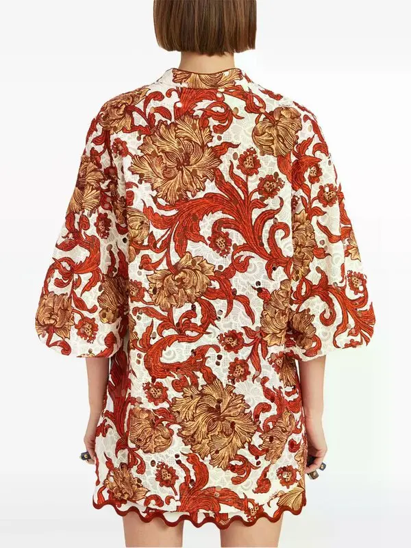 La DoubleJ Balloon-sleeved Cotton Tunic