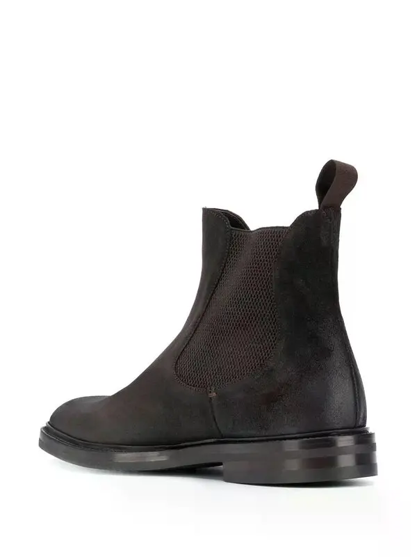 SCAROSSO Hunter Chelsea Boots - Brown
