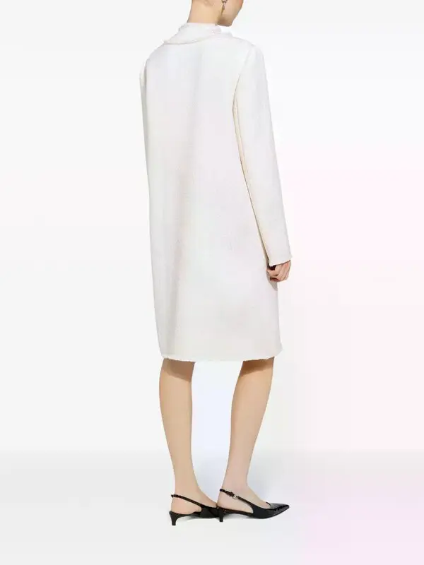 Dolce & Gabbana Single-breasted Tweed Coat