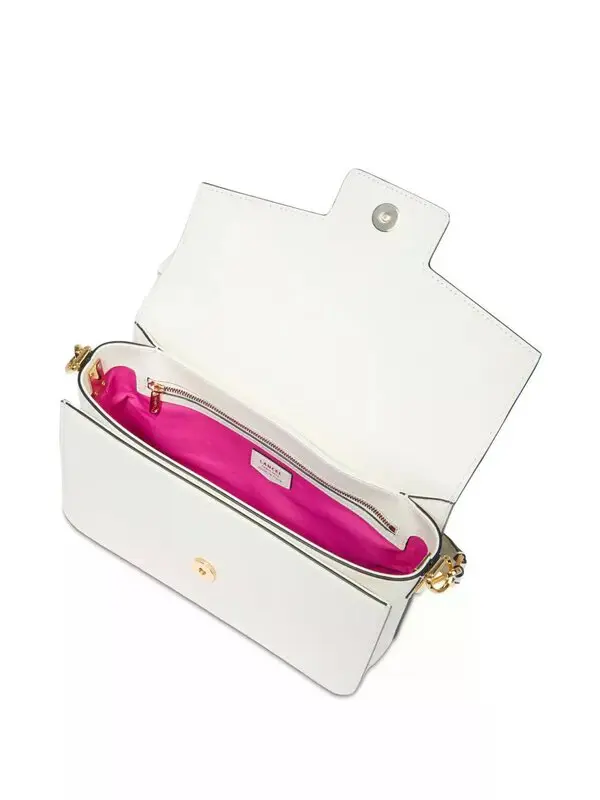 LANCEL Angele Flap Shoulder Bag - White