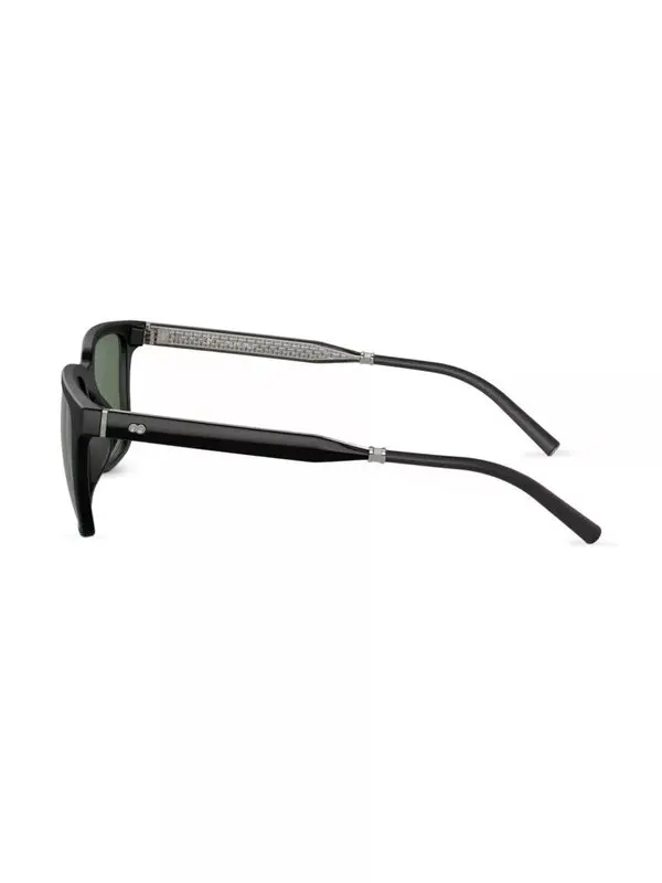 Oliver Spencer Square-frame Sunglasses - Black