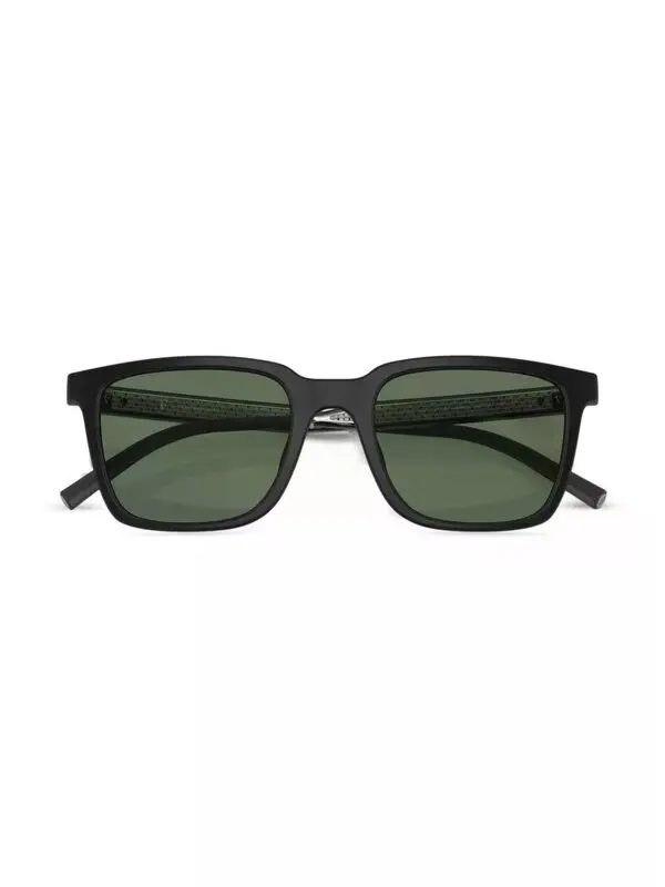 Oliver Spencer Square-frame Sunglasses - Black