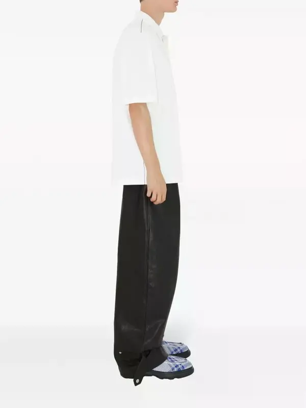 Burberry Equestrian Knight-embroidered Cotton Polo Shirt