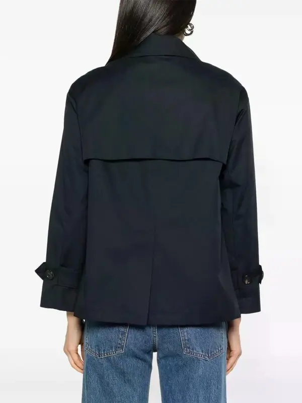 Max Mara Zeno Pea Coat - Blue