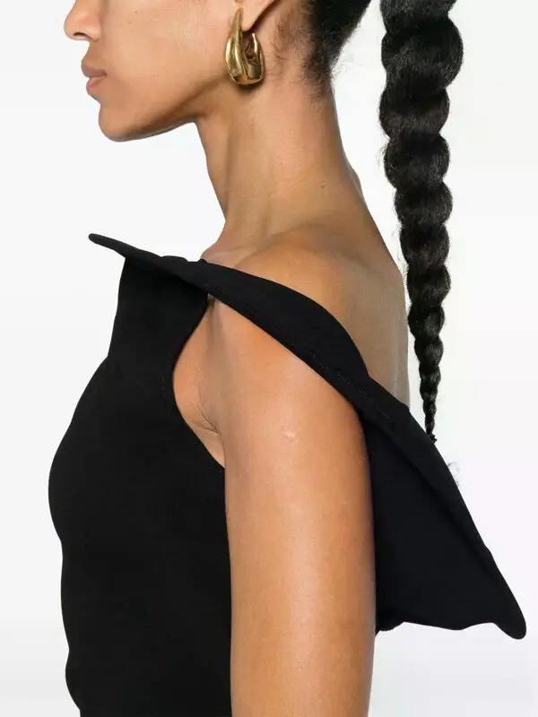 Jacquemus La Robe Bordo Mini Dress
