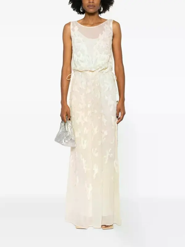Max Mara Sequin-embellished Maxi Dress