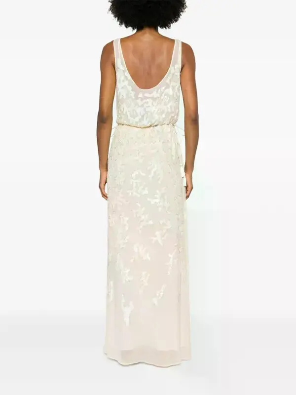Max Mara Sequin-embellished Maxi Dress