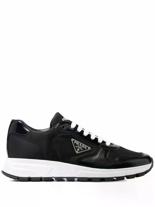 Prada Re-nylon Triangle-logo Low-top Sneakers