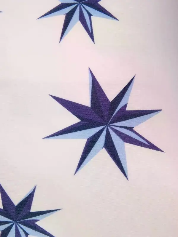 La DoubleJ Star-print Brief With Side Tie