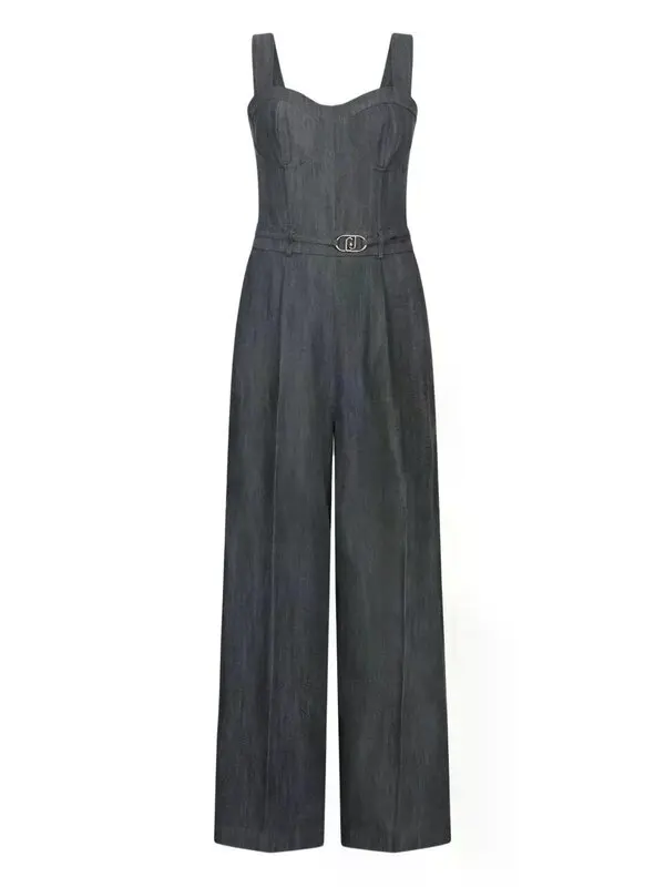 Liu Jo Denim Jumpsuit - Grey
