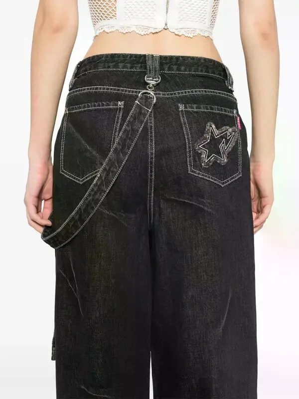 A BATHING APE Layered Jeans