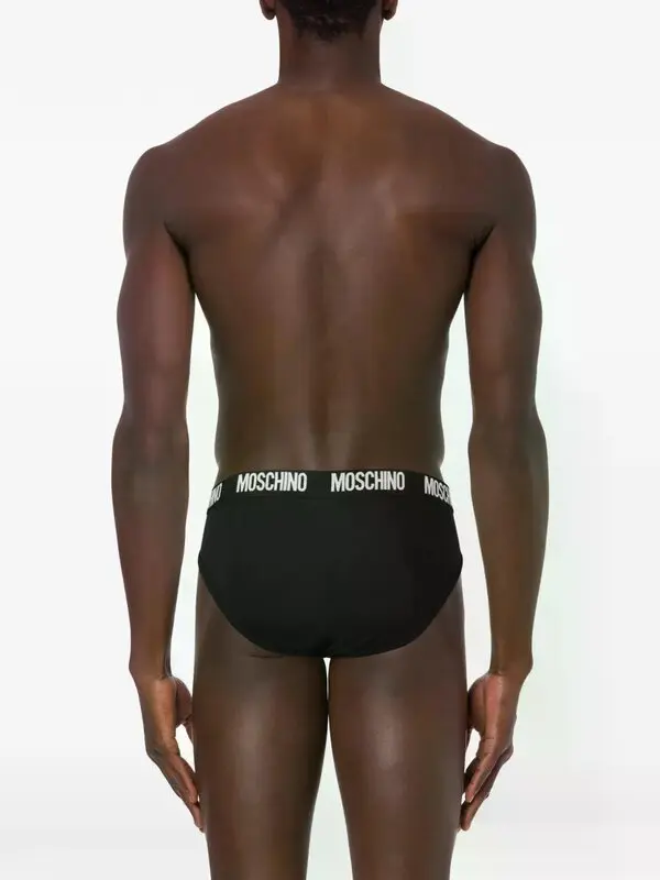 Moschino Logo-waistband Briefs