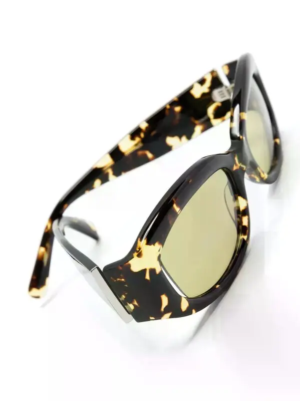 Christopher Esber Davies Oval-frame Sunglasses