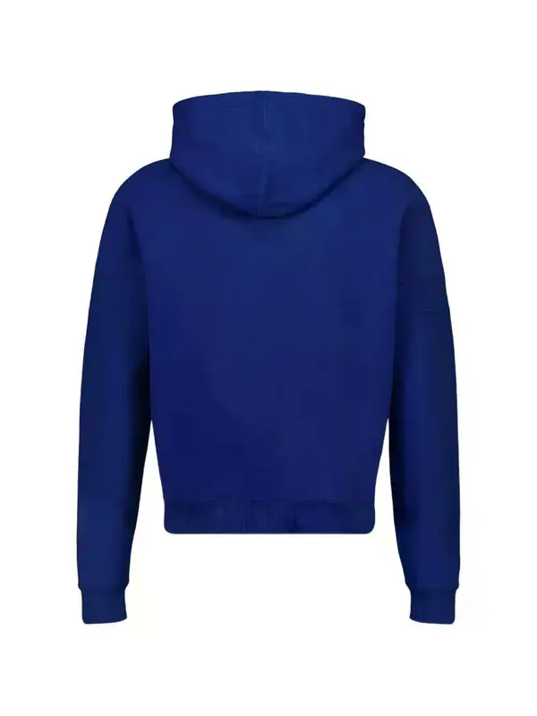 Saint Laurent Logo-embroidered Cotton Hoodie