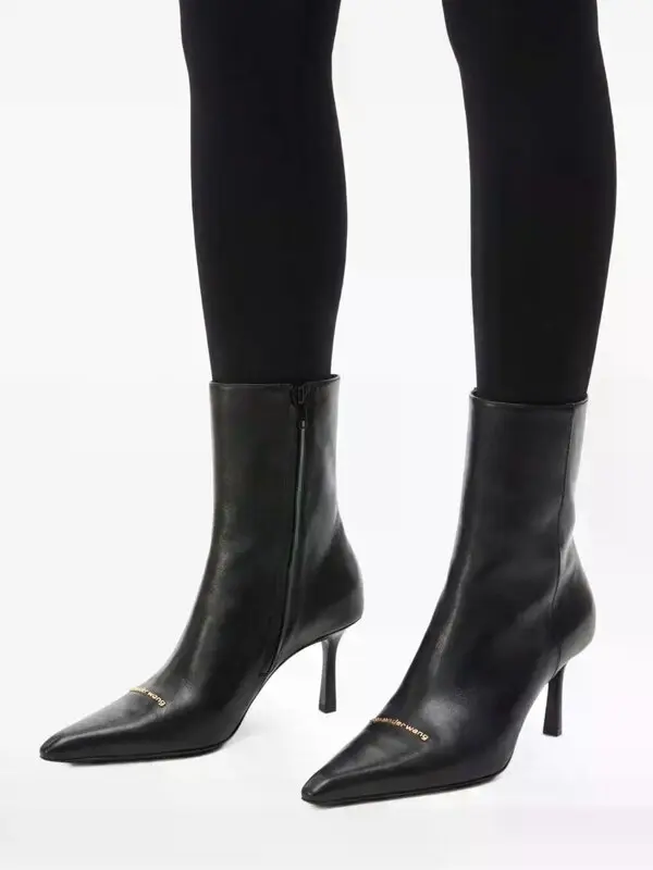 Alexander Wang Viola 77mm Leather Boots