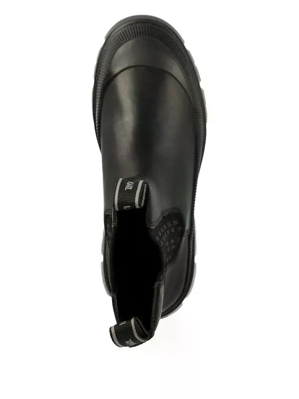 Karl Lagerfeld Leather Chelsea Boots