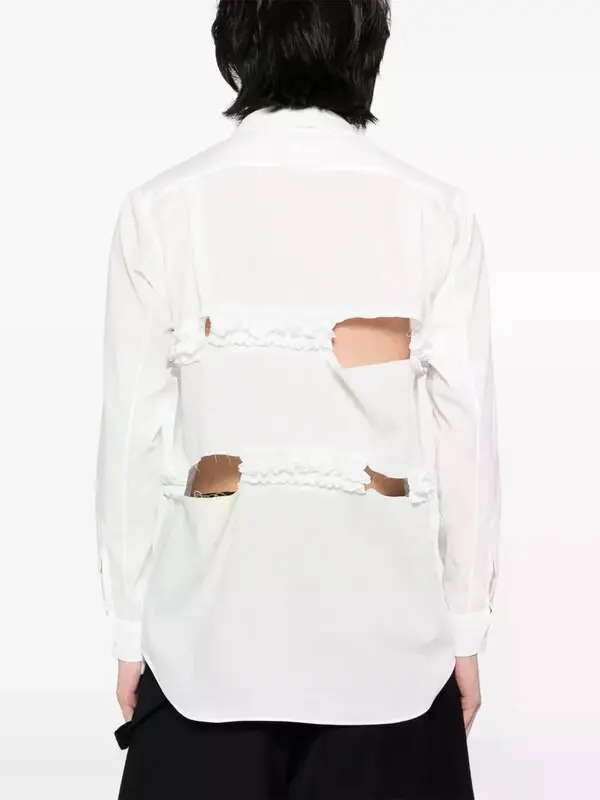Comme Des Garçons Ruffle Detail Shirt