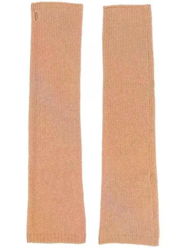 Federica Tosi Knitted Long Sleeves - Neutrals