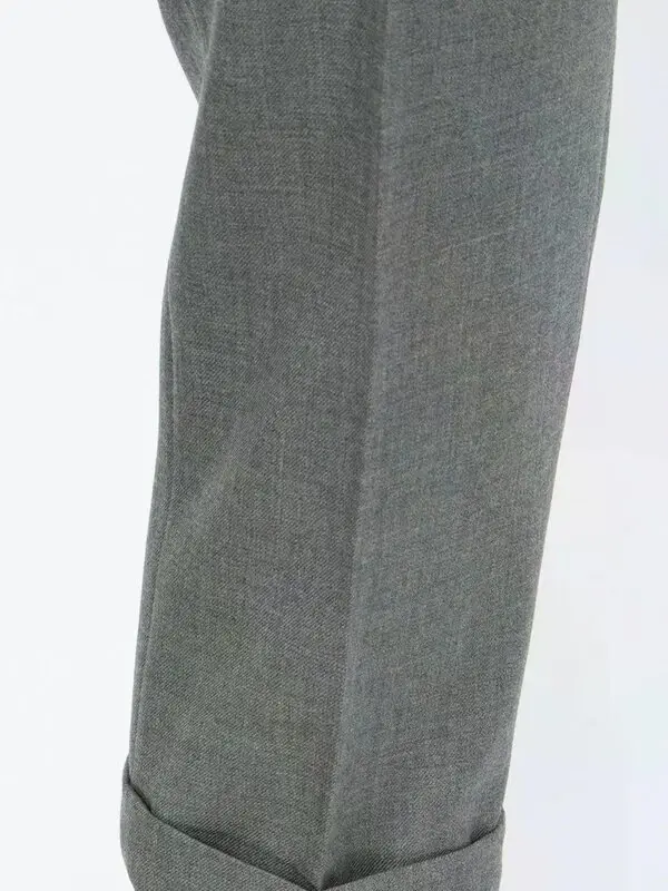 Thom Browne Mid-rise Tailored Trousers - Grey