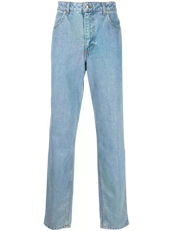 Eckhaus Latta Mid-rise Straight-leg Jeans